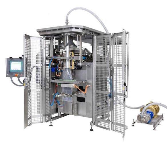 BVC 310 for Liquids and Sauces: Continuous Motion Vertical Bagger | Rovema